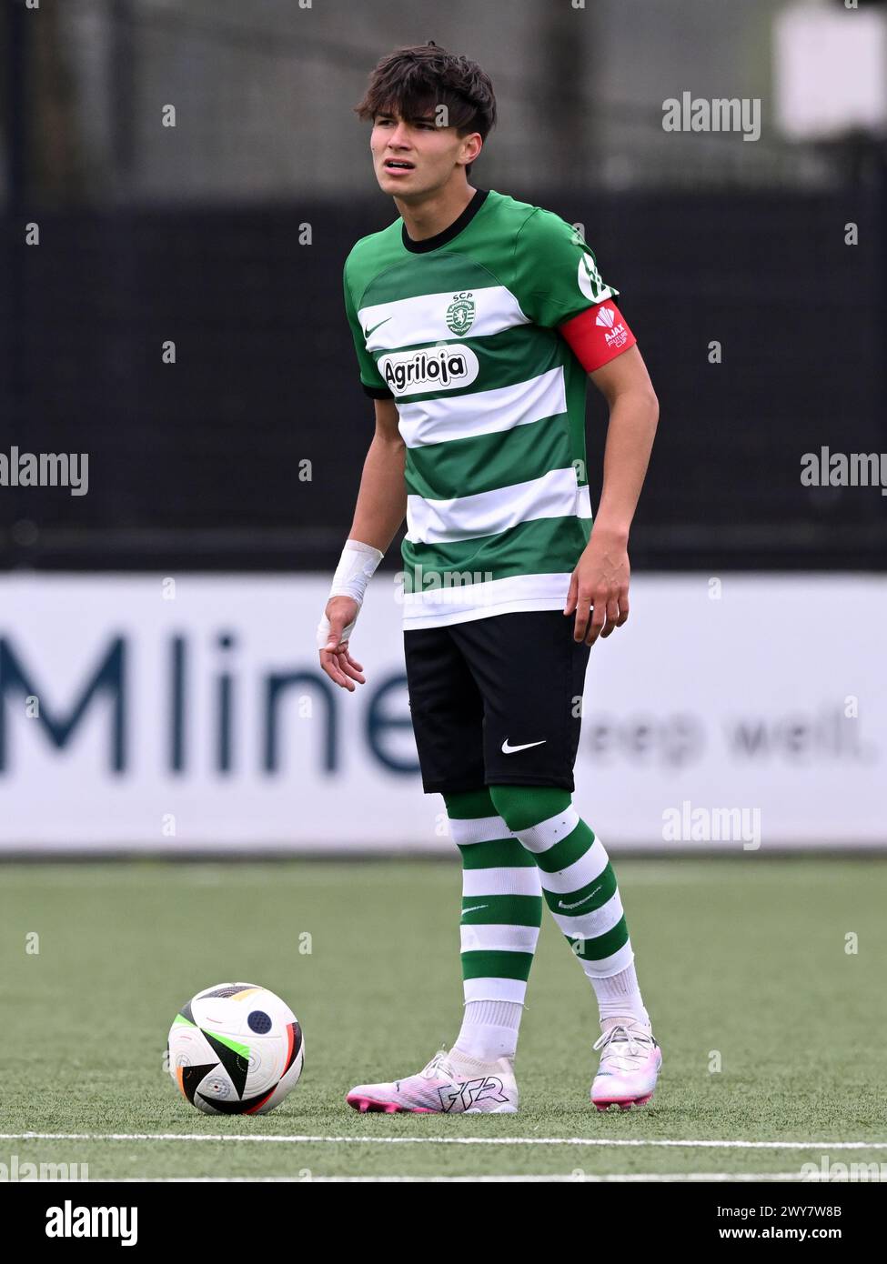 AMSTERDAM - Rafael Camacho of Sporting Portugal U17 during the Ajax ...
