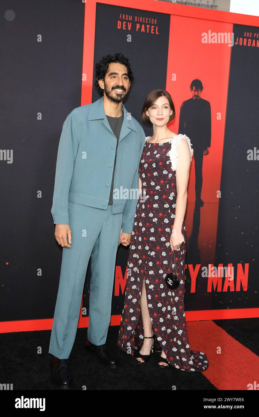 Dev patel and tilda cobham hervey hi-res stock photography and images ...