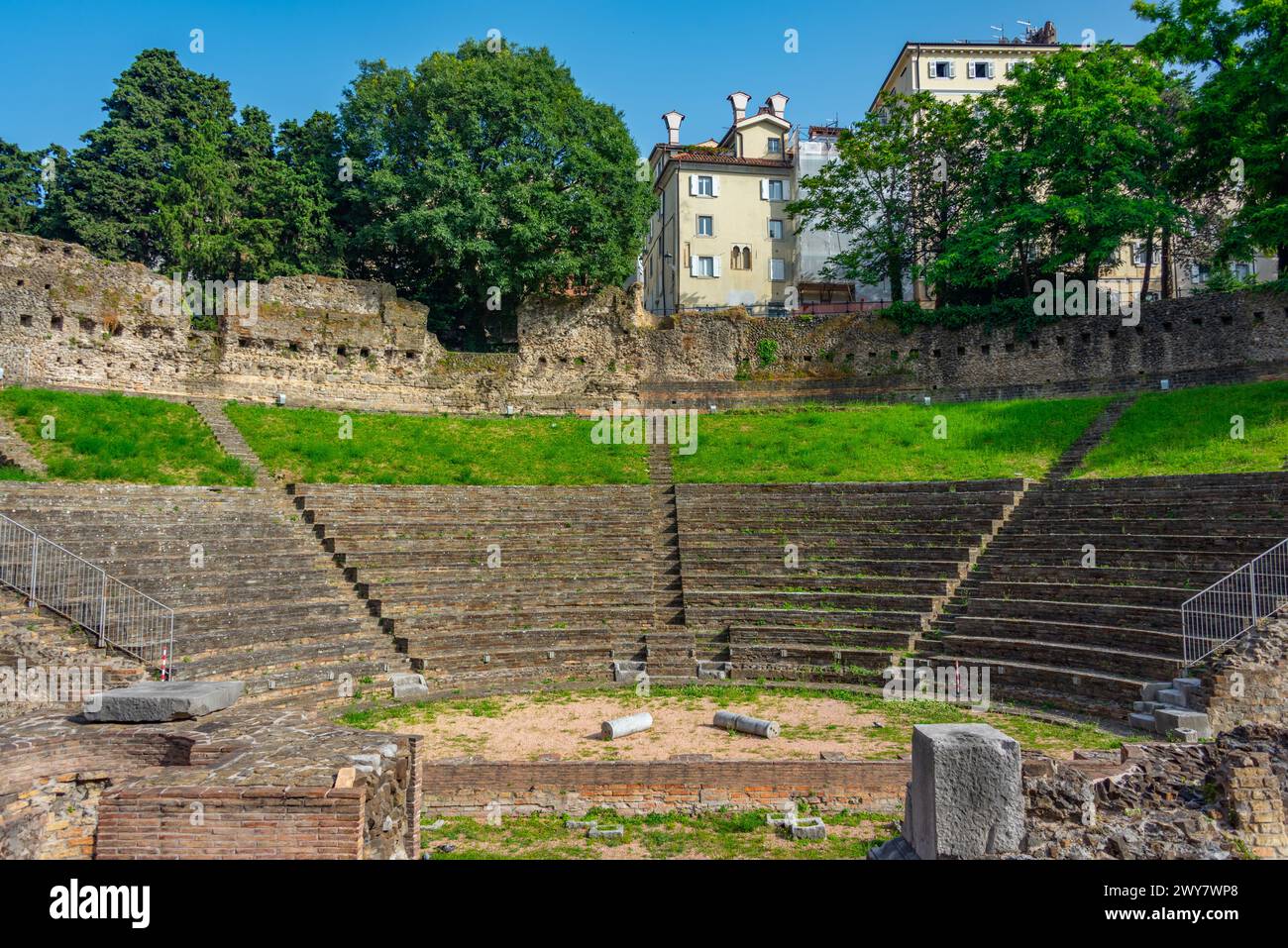 Trieste italy teatro romano hi-res stock photography and images - Alamy