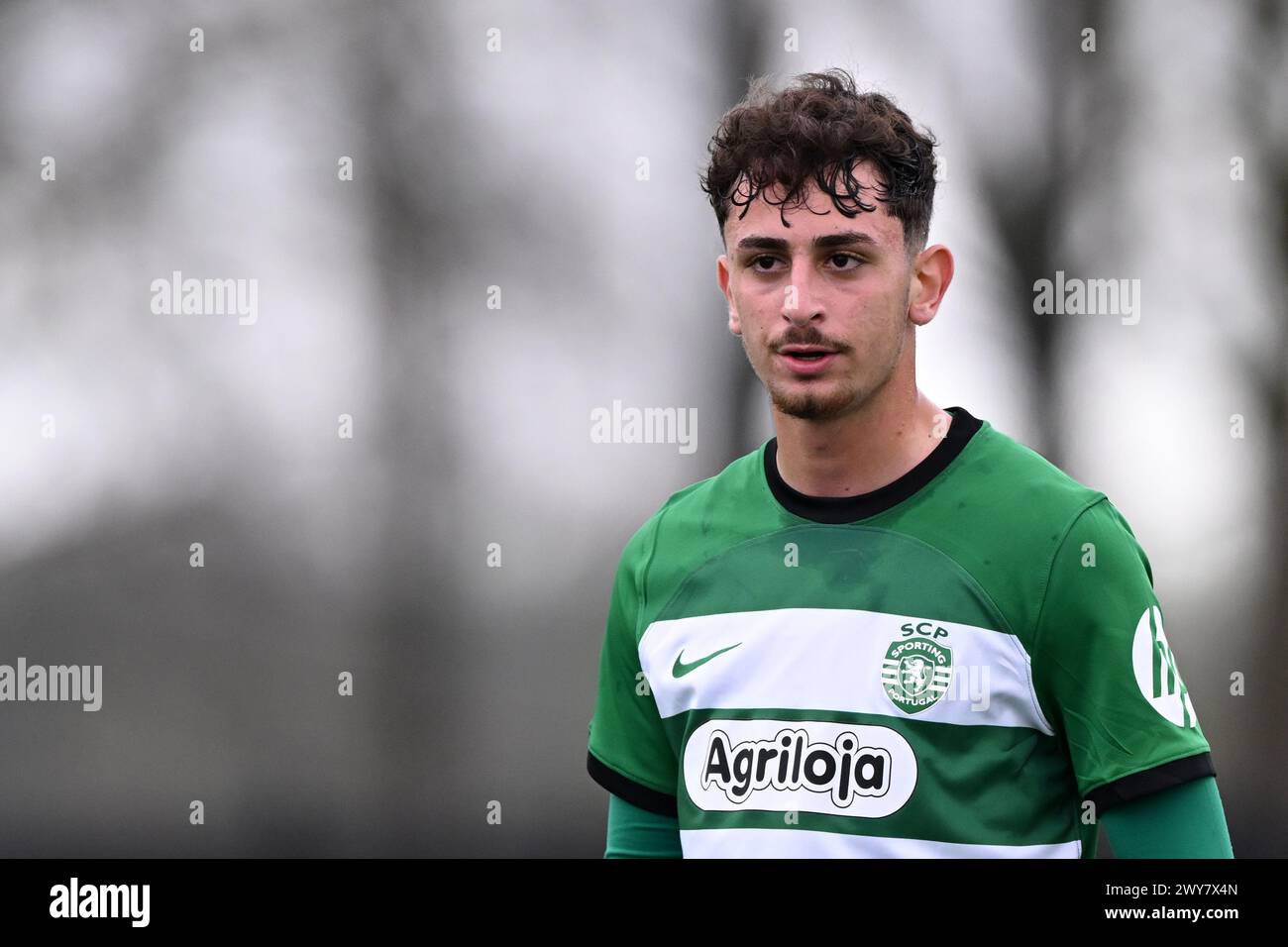 AMSTERDAM - Agiris Christodoulou of Sporting Portugal U17 during the ...