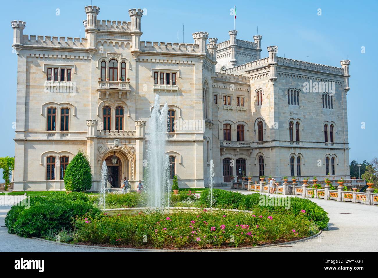 Castelletto di miramare hi-res stock photography and images - Alamy