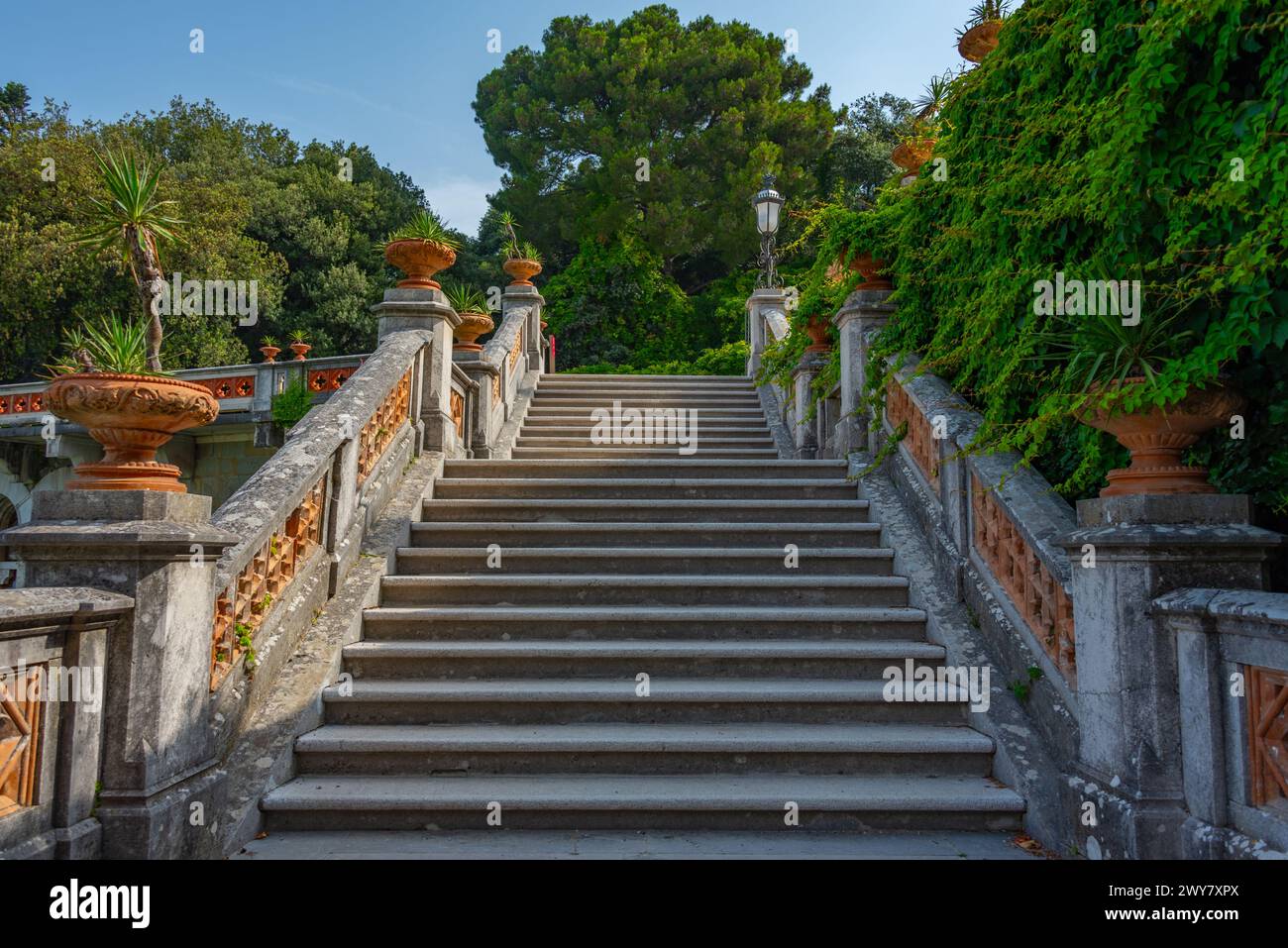 Castelletto di miramare hi-res stock photography and images - Alamy