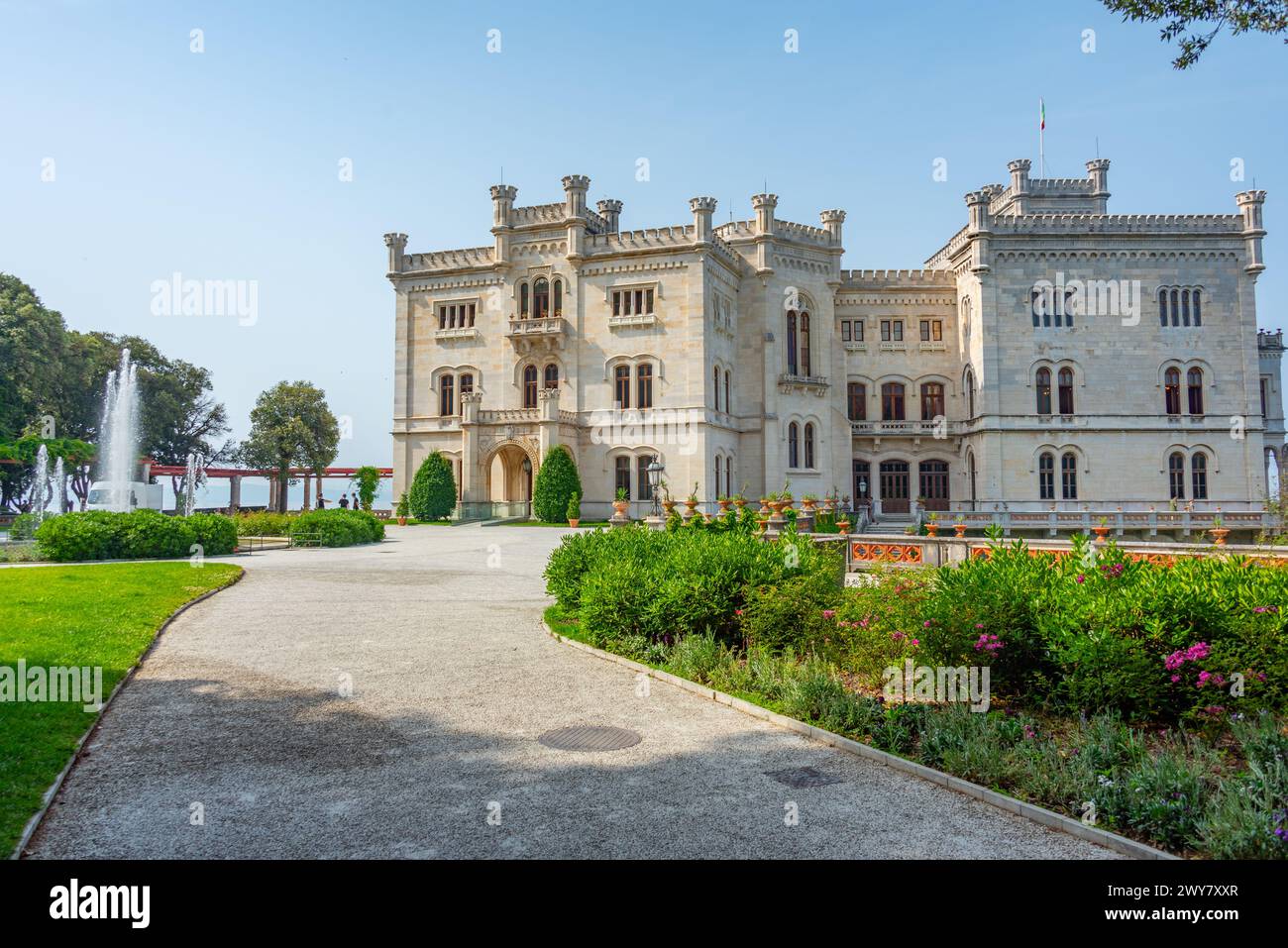 Castelletto di miramare hi-res stock photography and images - Alamy