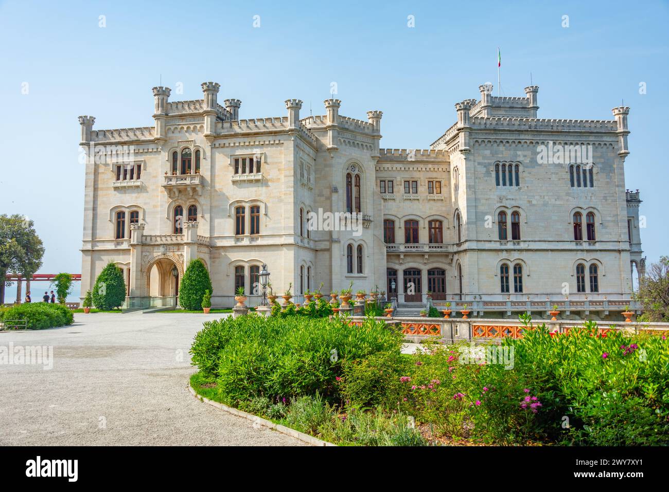 Castelletto di miramare hi-res stock photography and images - Alamy
