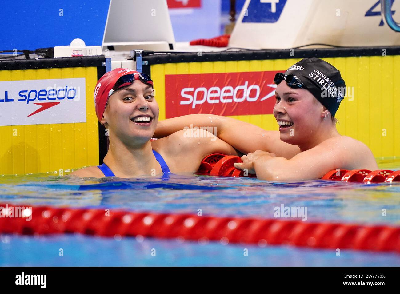 Freya Colbert and Katie Shanahan (right) after they compete in the ...