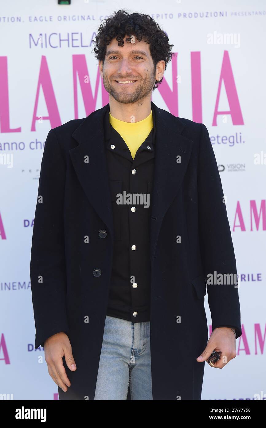 Rome, Italy. 04th Apr, 2024. Fabrizio Colica during photocall Movie ...