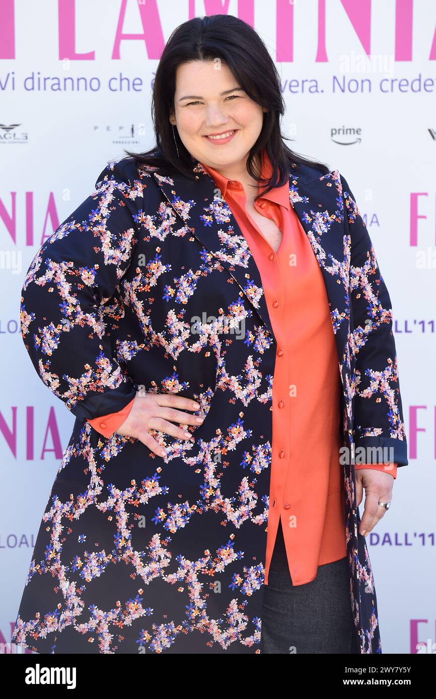 Rome, Italy. 04th Apr, 2024. Rita Abela during photocall Movie Flaminia ...
