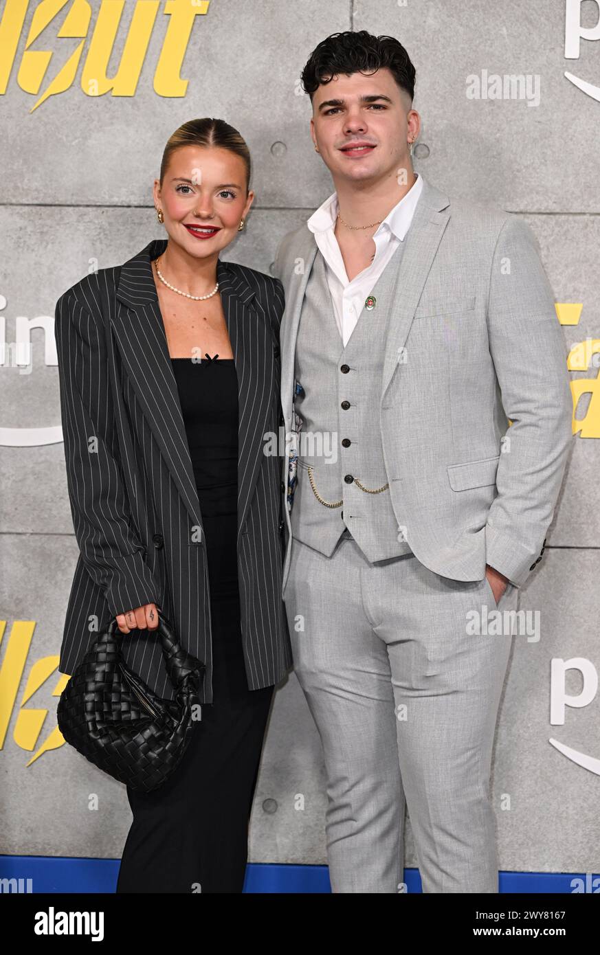London, UK. April 4th, 2024. Anna Maynard and Harry Clark arriving at ...