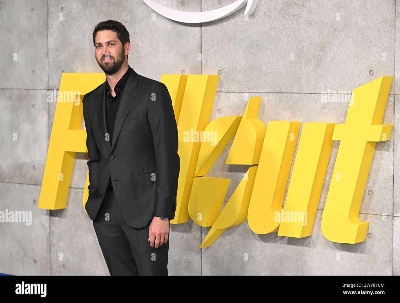 London, UK. April 4th, 2024. James Altham arriving at the Fallout UK ...