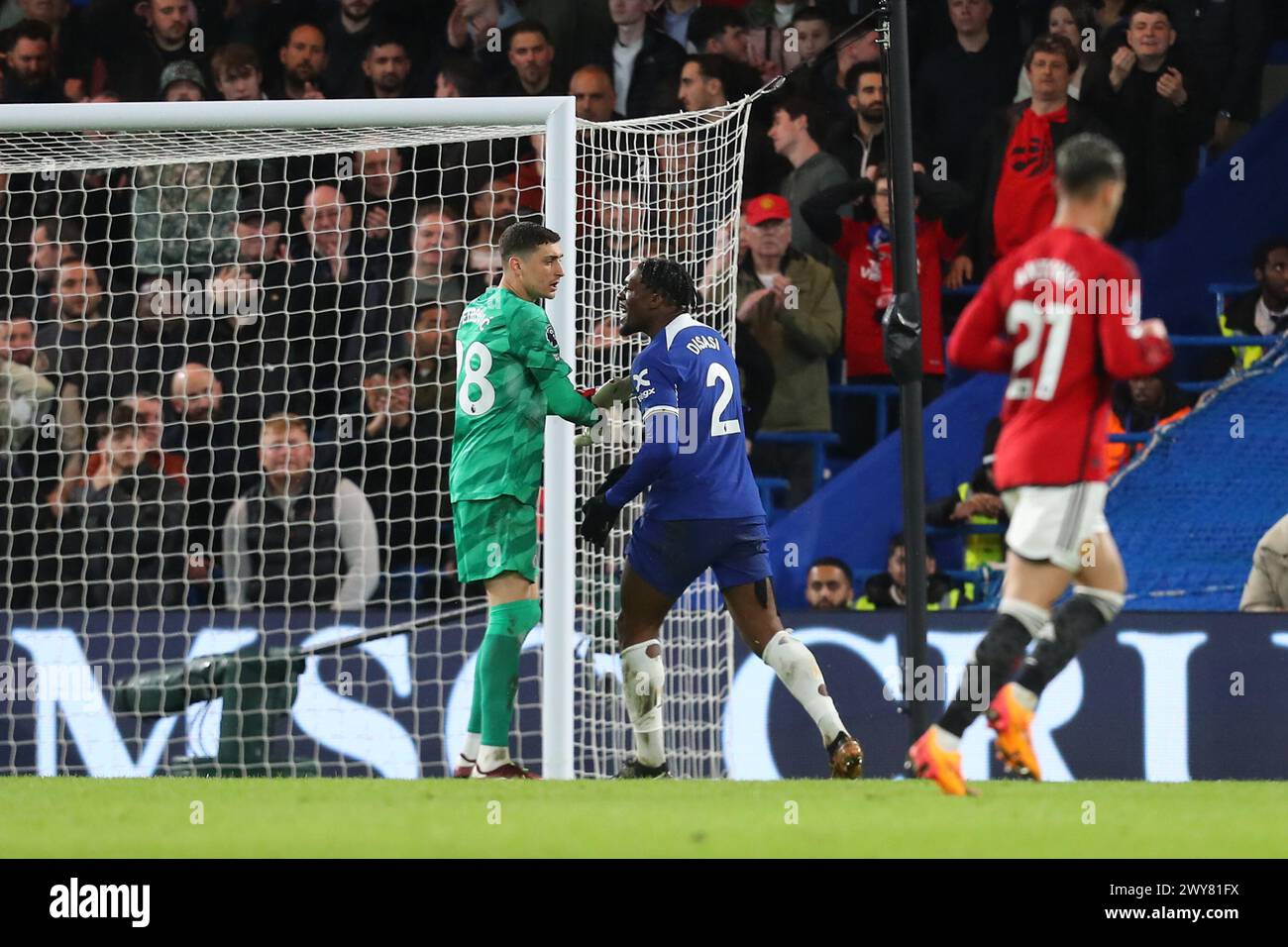 4th April 2024; Stamford Bridge, Chelsea, London, England: Premier ...