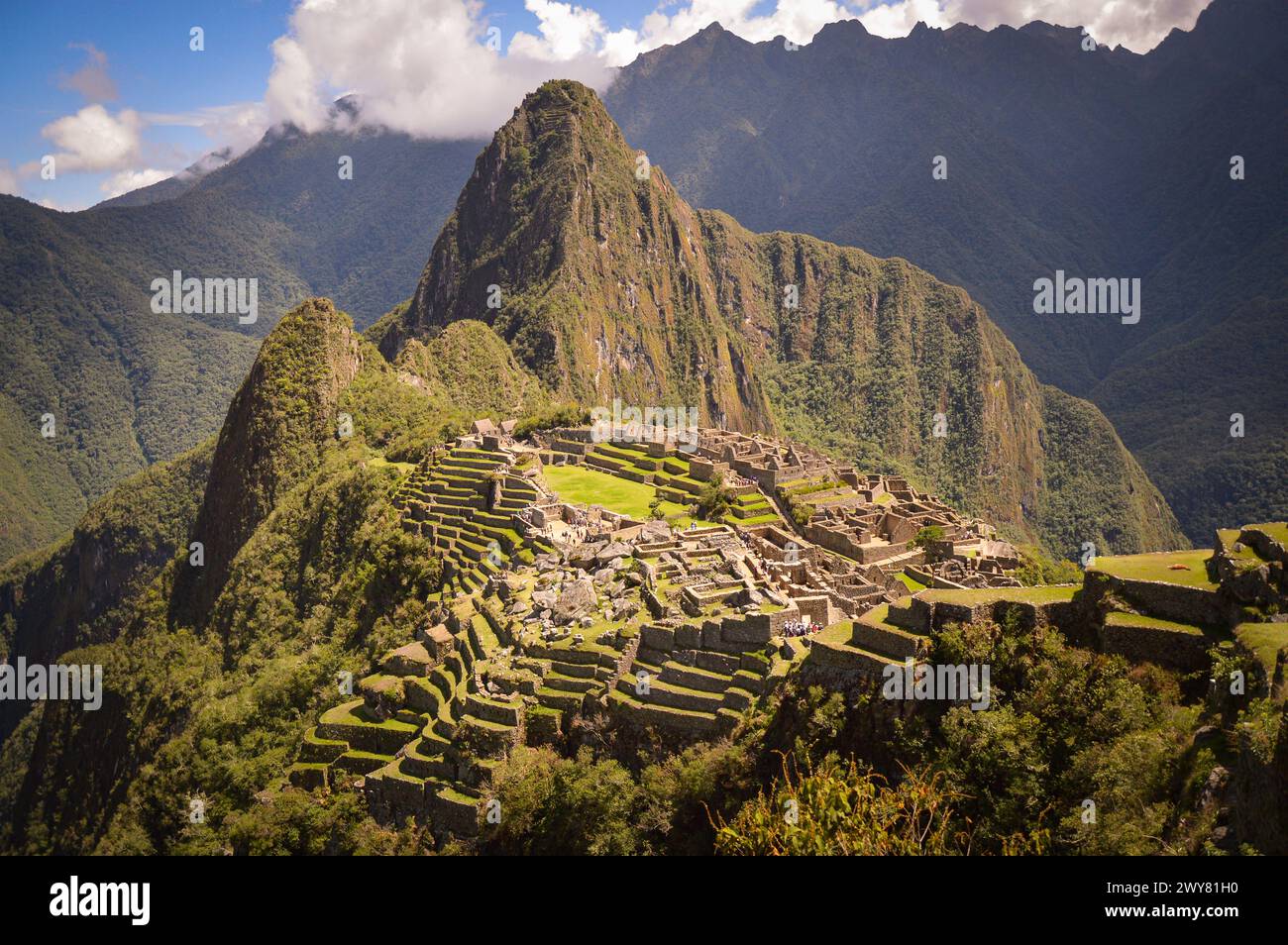 Morning over Machu Picchu in Cusco, Peru Stock Photo - Alamy