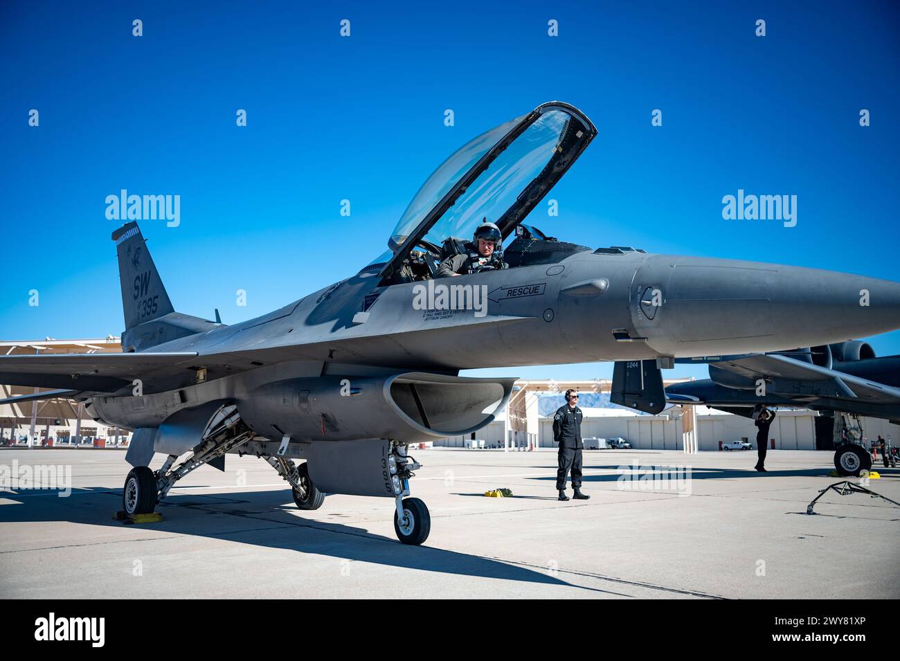 U.S. Air Force Capt. Taylor “FEMA” Hiester, F-16 Viper Demonstration ...