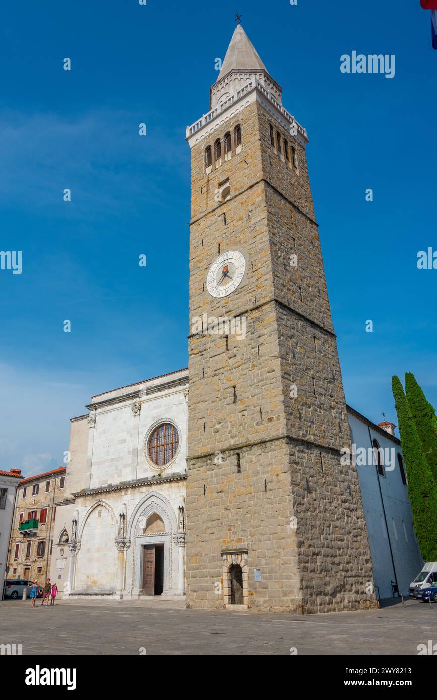Church of the Assumption of the Virgin Mary in Koper, Slovenia Stock ...