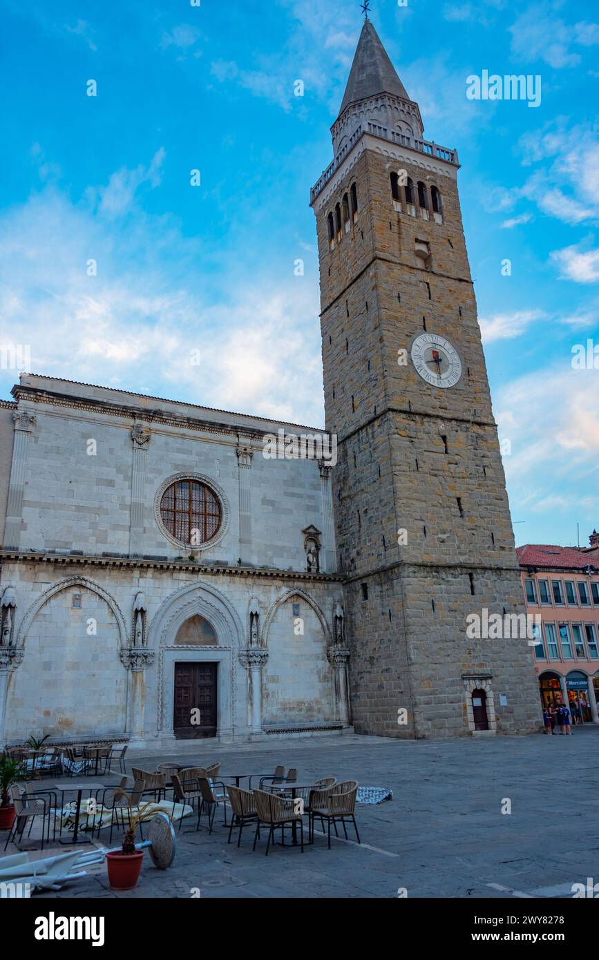 Church of the Assumption of the Virgin Mary in Koper, Slovenia Stock ...