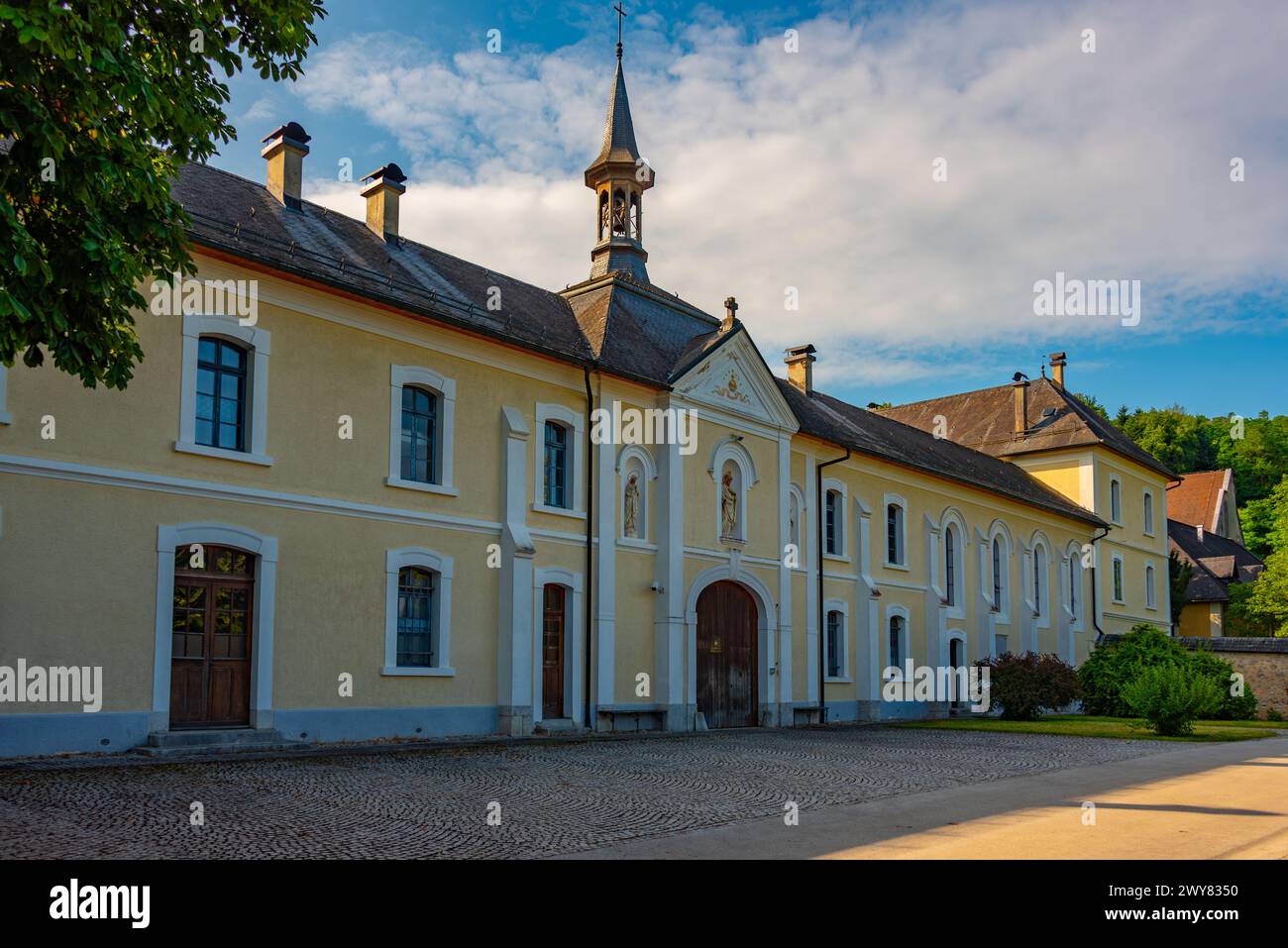 View of Pleterje Carthusian Monastery in Slovenia Stock Photo - Alamy