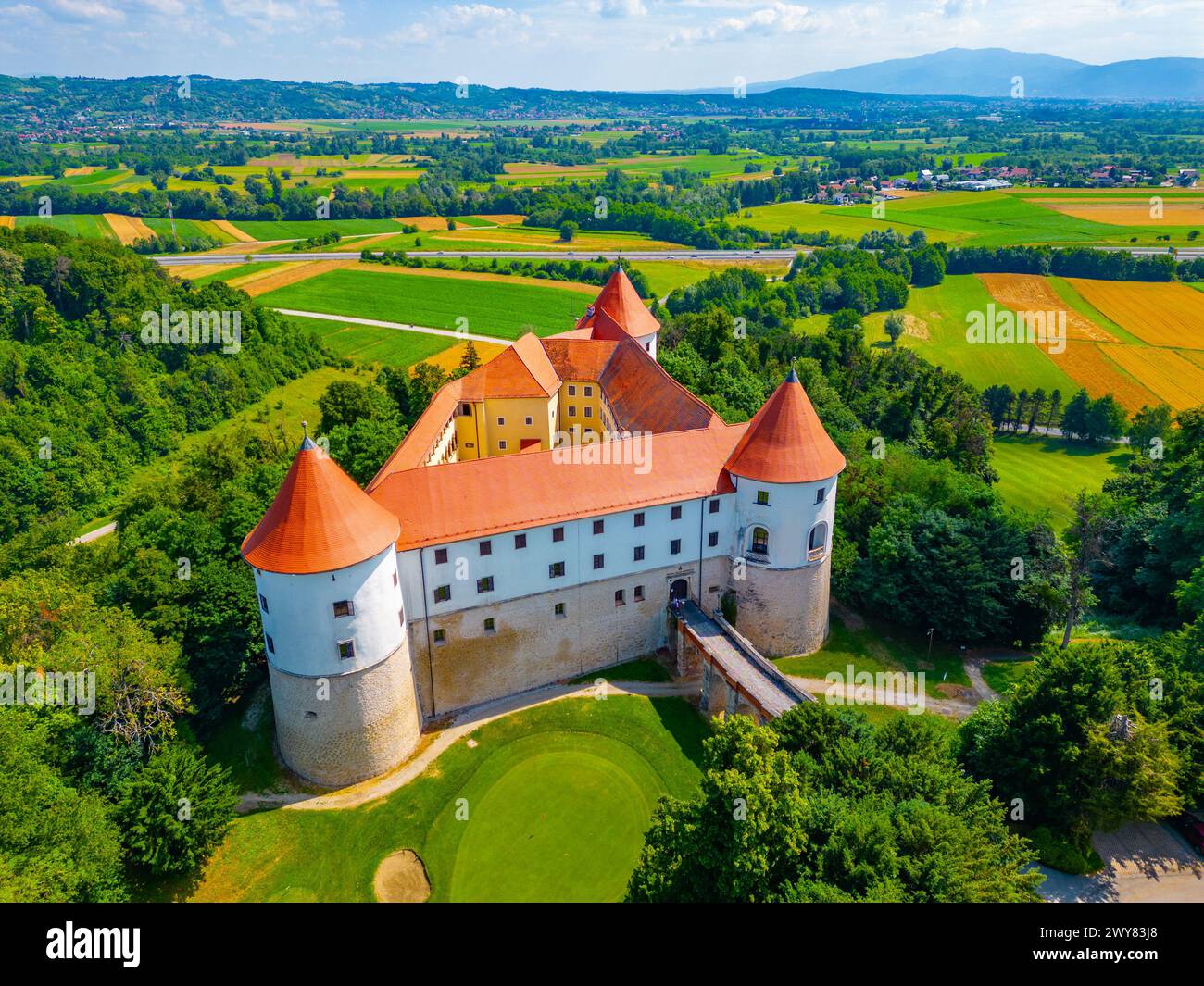 Mokrice castle golf course hi-res stock photography and images - Alamy