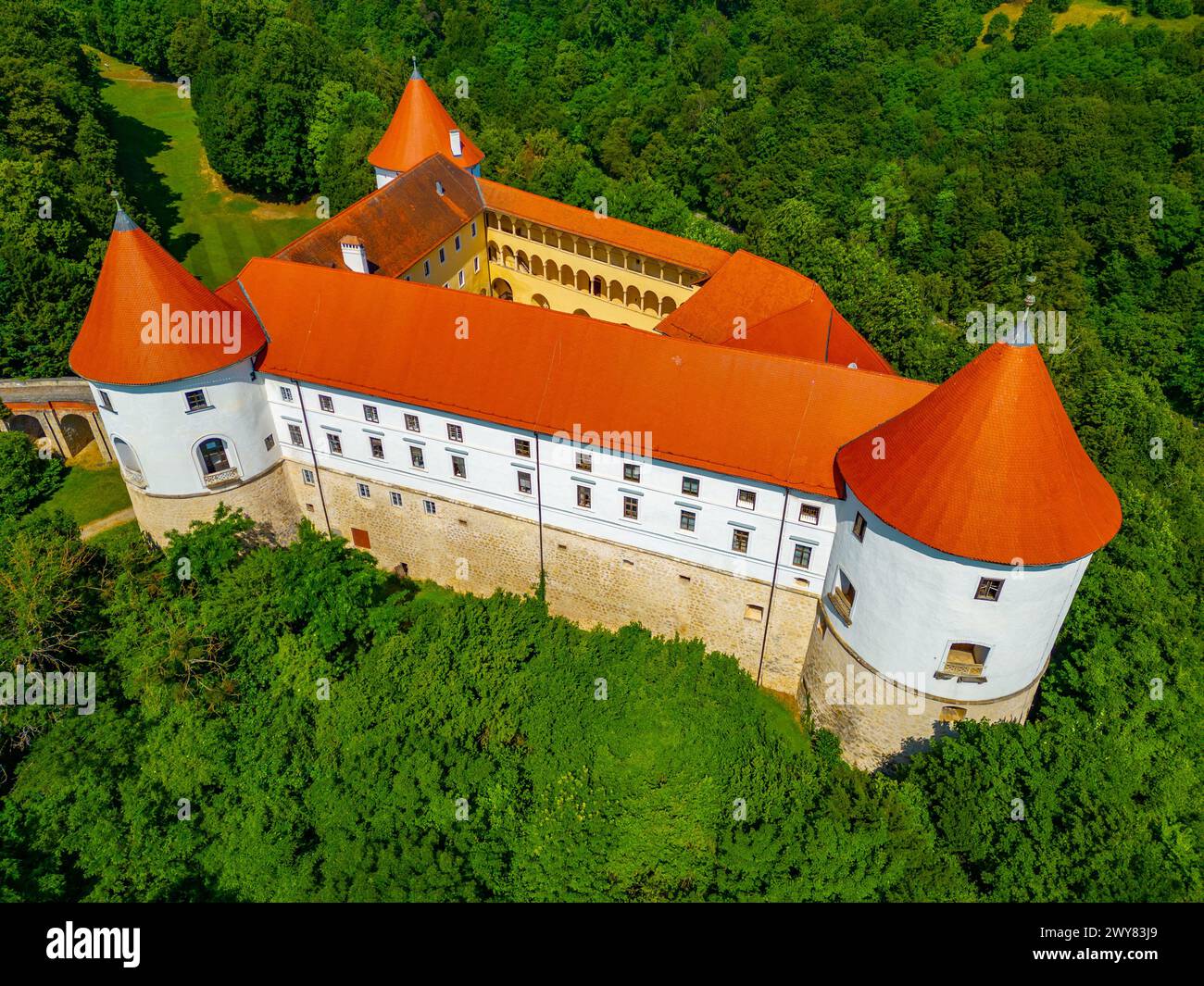 Mokrice castle golf course hi-res stock photography and images - Alamy