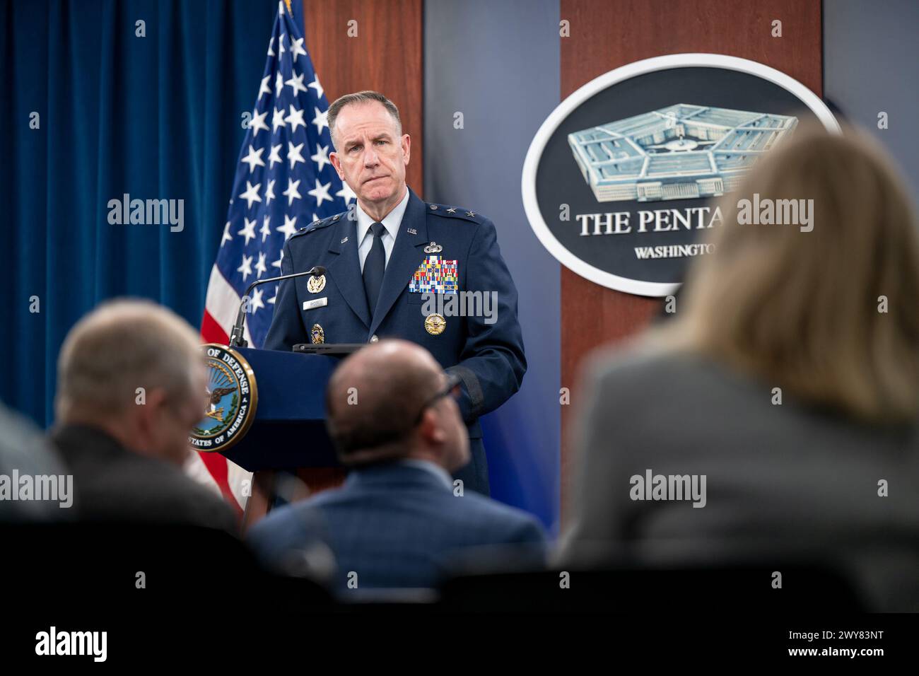 April 4, 2024, Washington, District of Columbia, USA: Pentagon Press ...