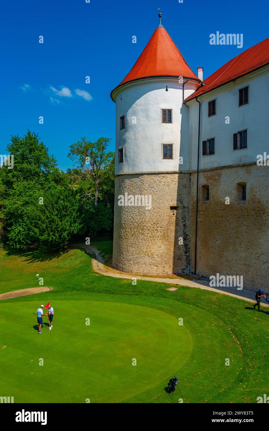 Sunny day at Mokrice castle in Slovenia Stock Photo - Alamy
