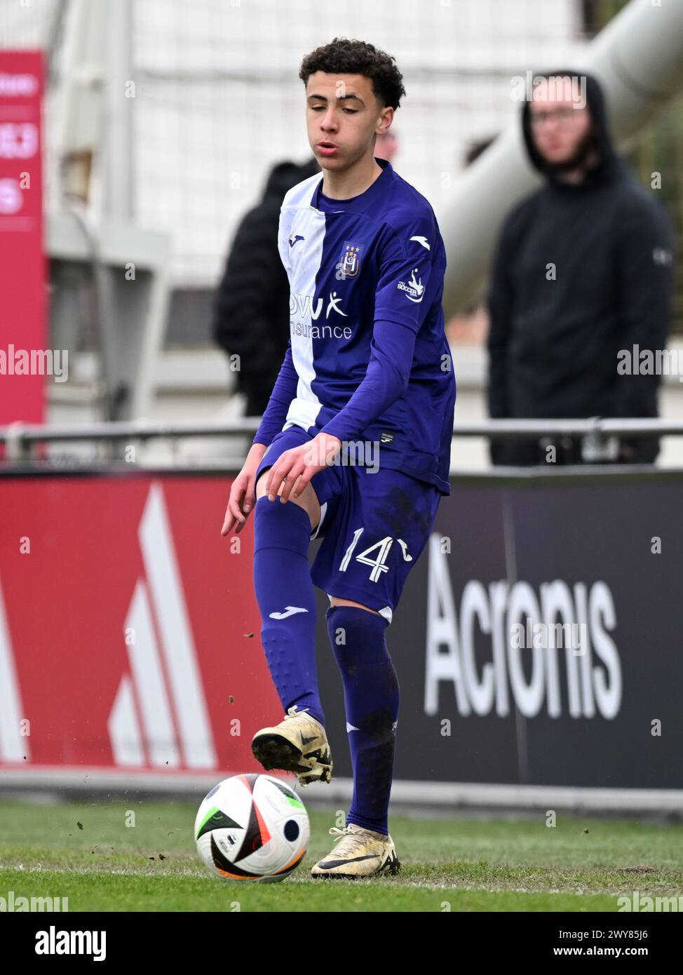 AMSTERDAM - Gabriel Biladi RSC Anderlecht U17 during the Ajax Future ...