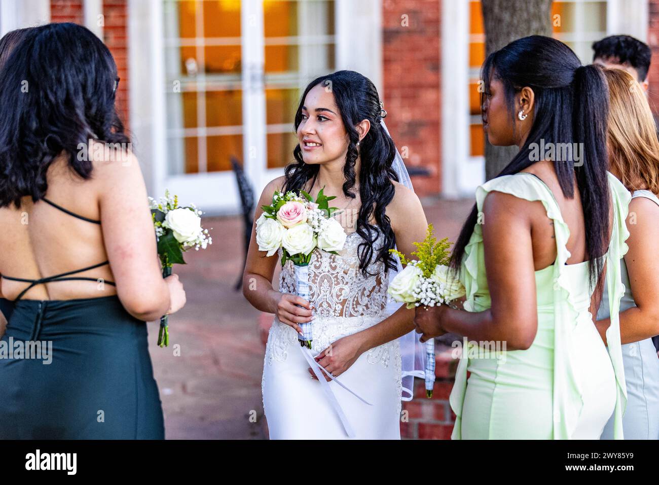 Group women in beautiful dresses hi-res stock photography and images ...