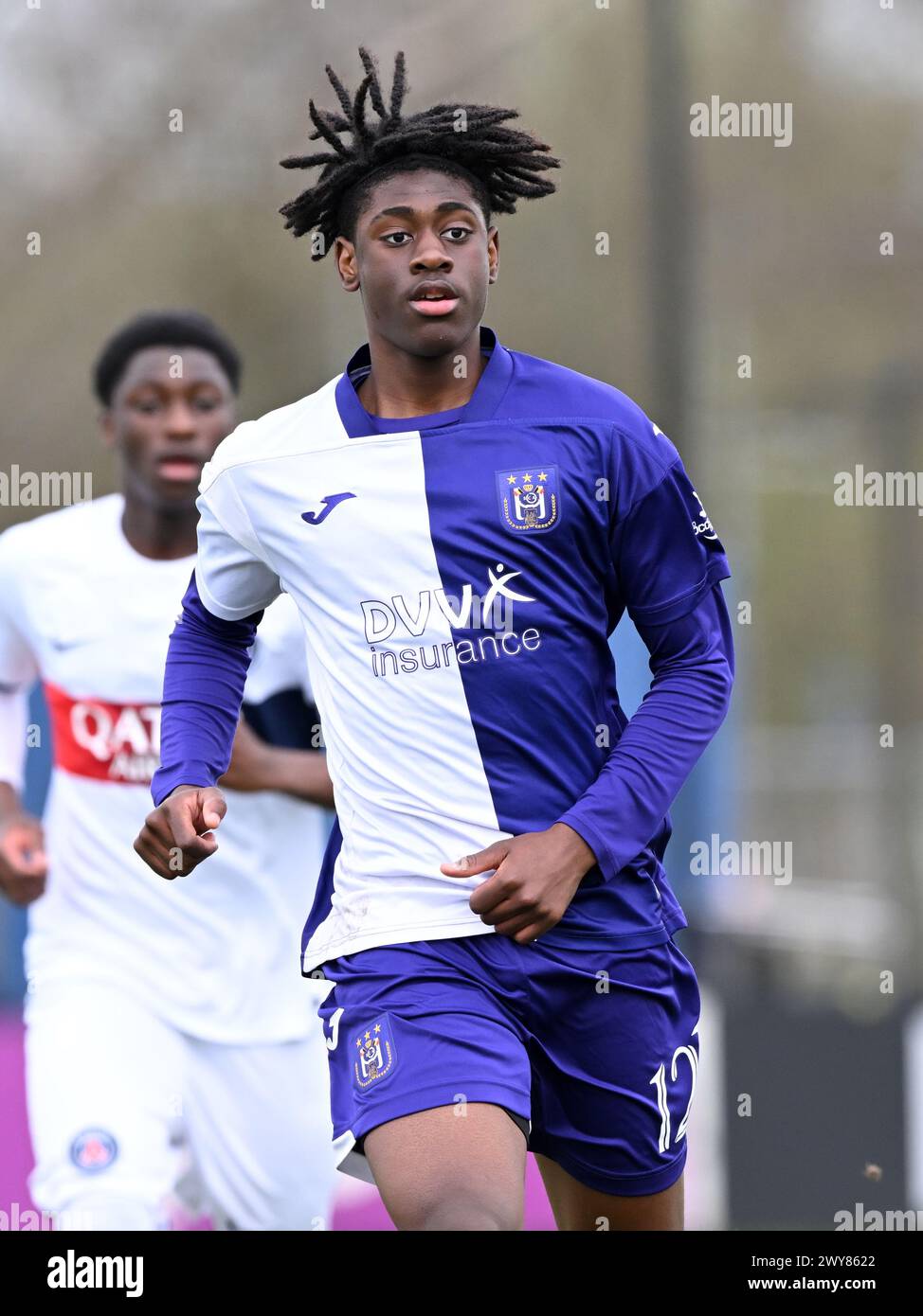 AMSTERDAM - Timeo Ilunga RSC Anderlecht U17 during the Ajax Future Cup ...