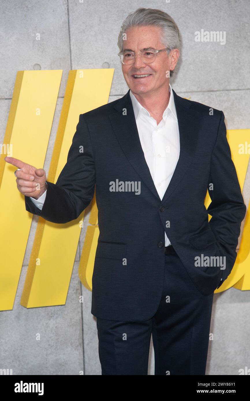London, UK. 04 Apr, 2024. Pictured: Kyle MacLachlan attends The UK ...