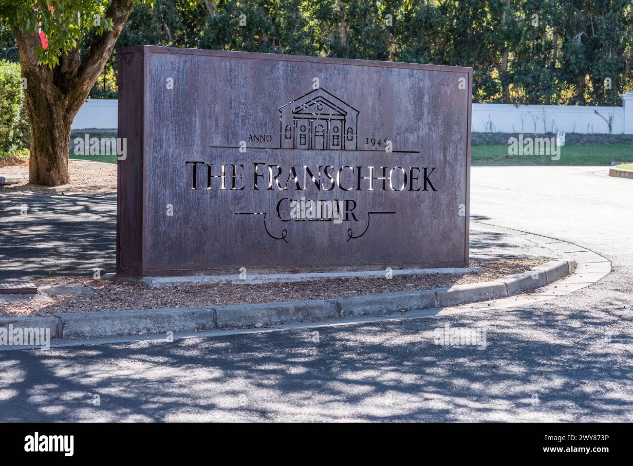 Franschhoek wine cellar hi-res stock photography and images - Alamy