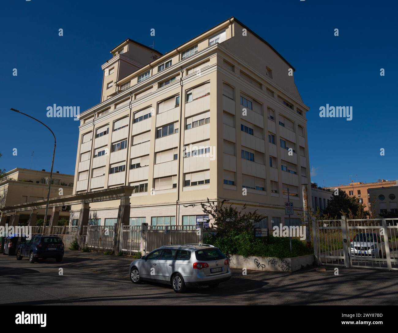 Former Pantanella pasta factory, example of Roman industrial archeology ...