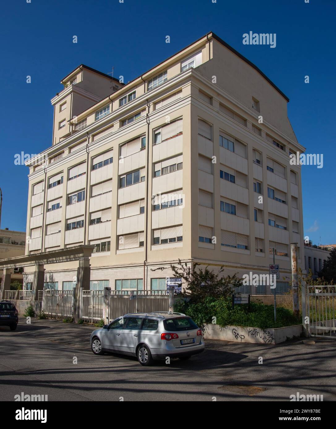 Former Pantanella pasta factory, example of Roman industrial archeology transformed into an ...