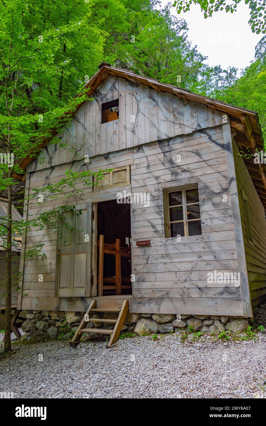 View of the The Franja Partisan Hospital in Slovenia Stock Photo - Alamy