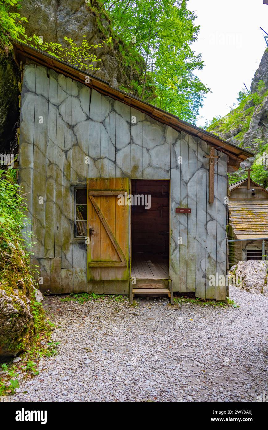View of the The Franja Partisan Hospital in Slovenia Stock Photo - Alamy