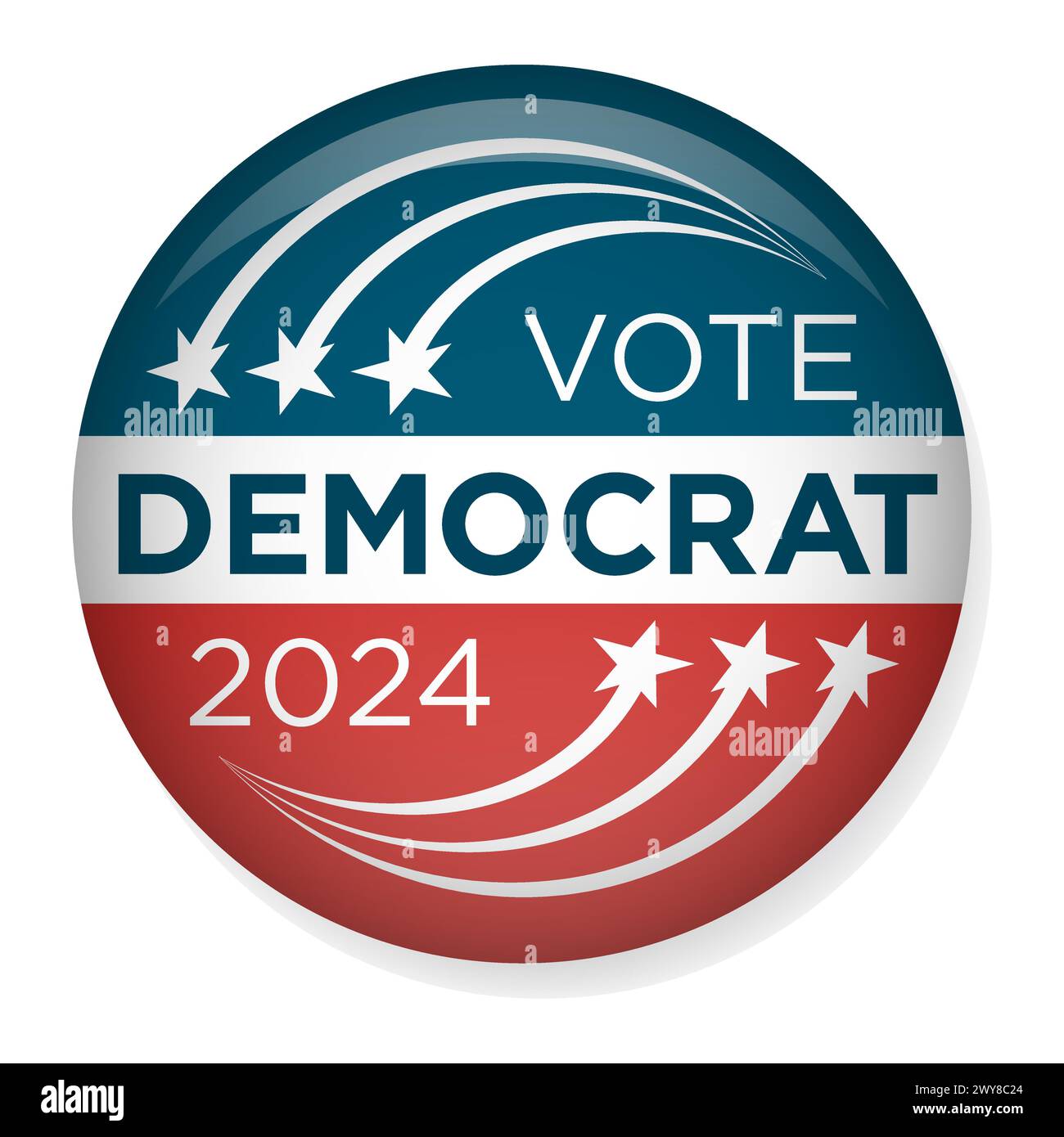 Voting 2024 Icon - Vote, Government, and Patriotic Symbolism and Colors ...