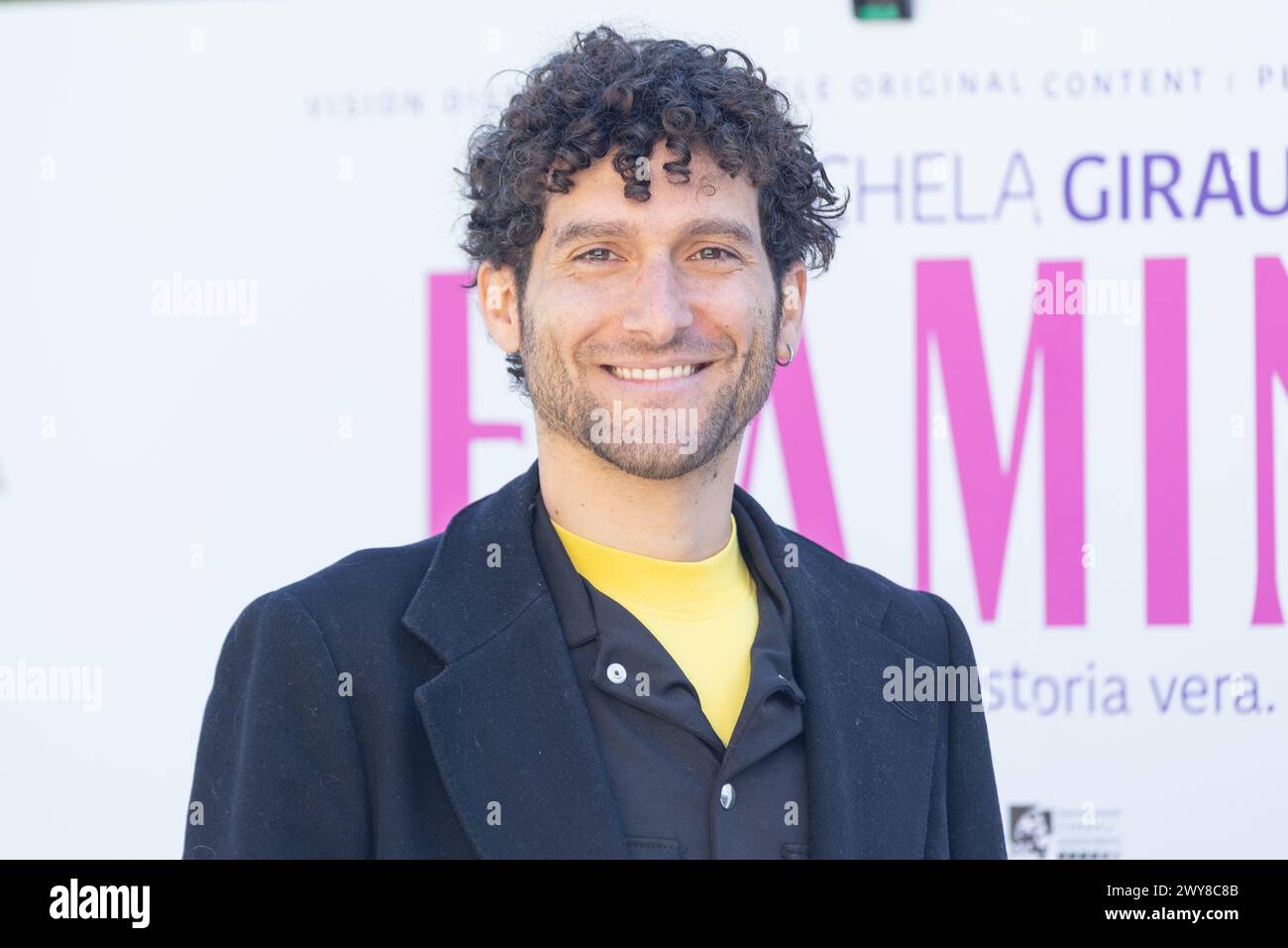 Rome, Italy. 04th Apr, 2024. Actor Fabrizio Colica attends the ...