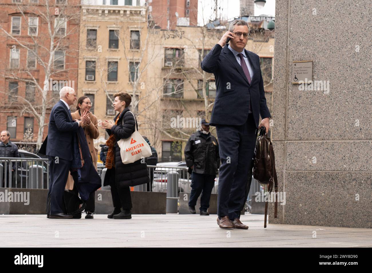 Manhattan, United States. 04th Apr, 2024. Legal team of Joe Lewis ...