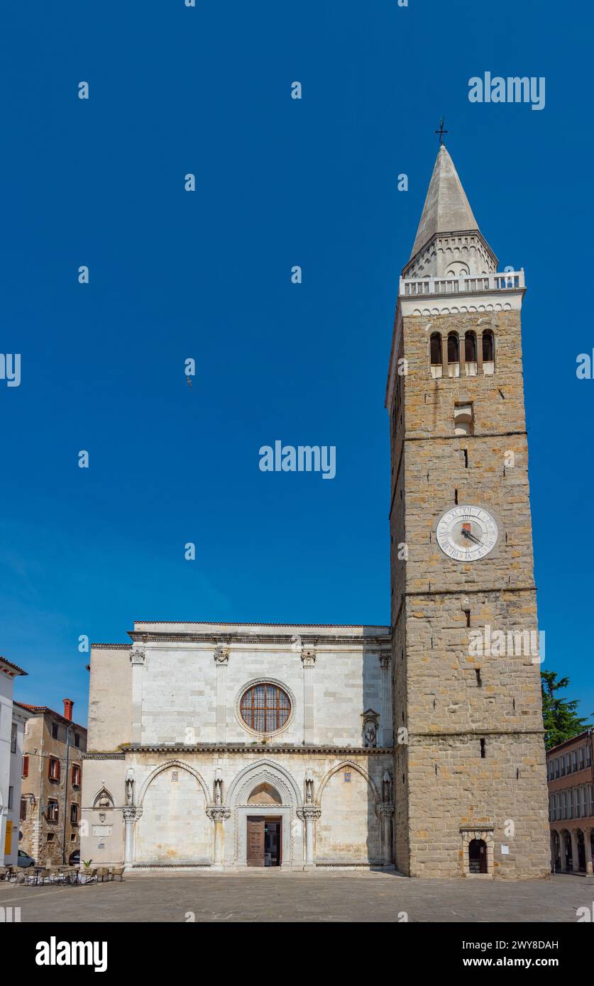 Church of the Assumption of the Virgin Mary in Koper, Slovenia Stock ...