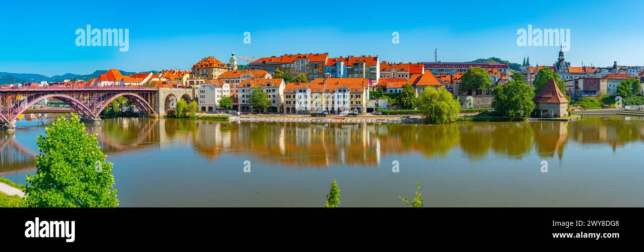 Maribor riverside old town hi-res stock photography and images - Alamy