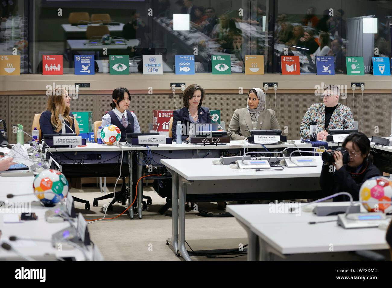 United Nations, New York, USA, April 04, 2024 - Sustainable Development ...