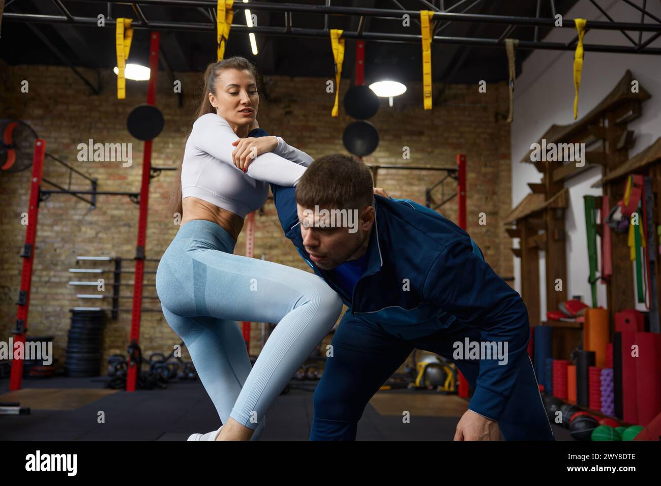 Self defense technique hi-res stock photography and images - Alamy