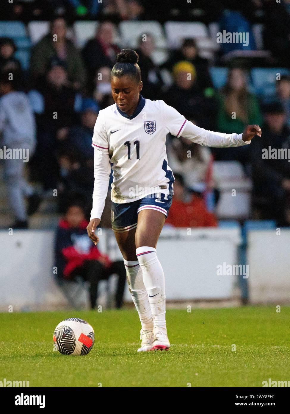 New Bucks Head, England 4th April 2024: Jess Naz (11) for England ...