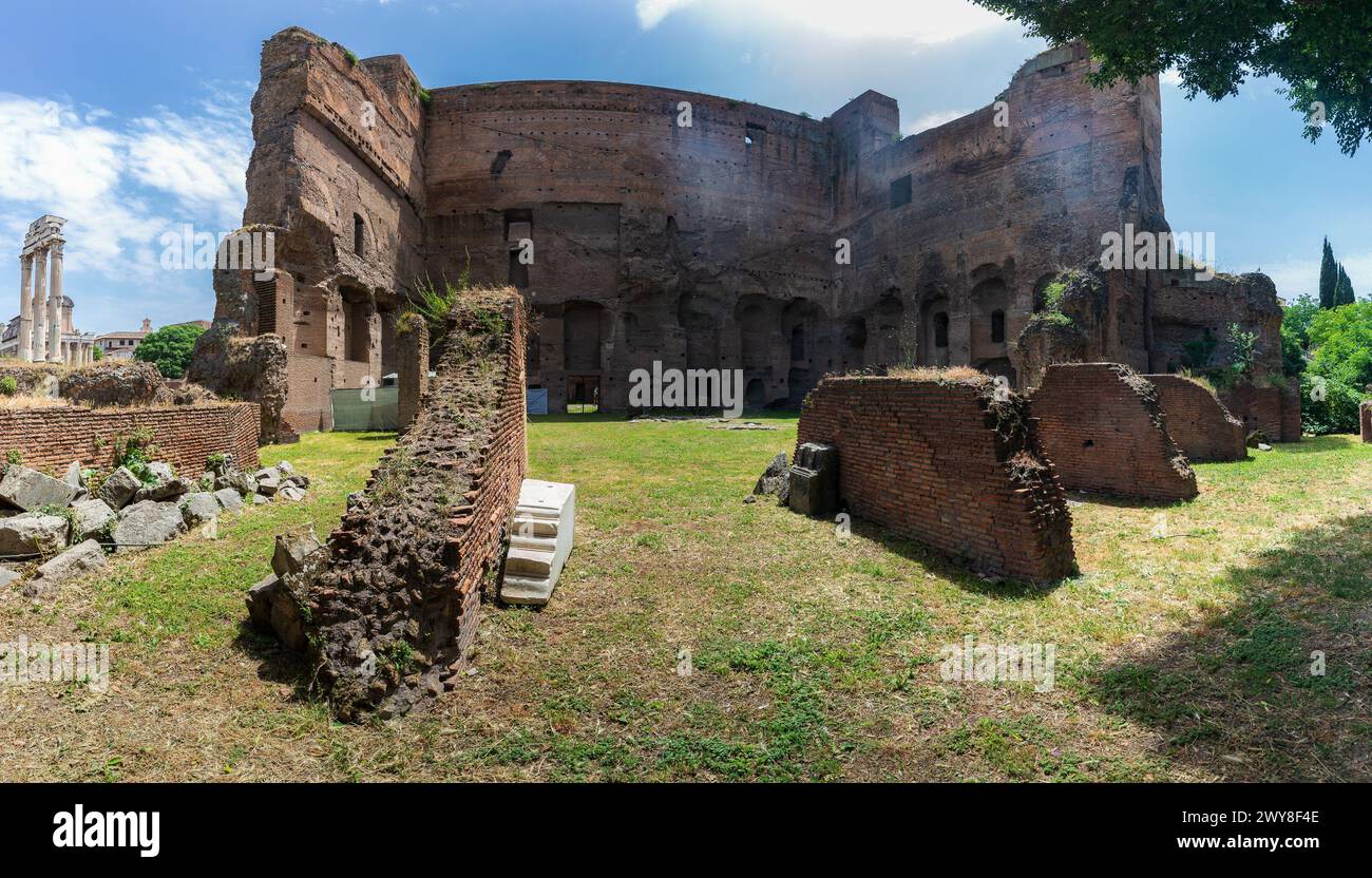 ROME, ITALY - MAY 26, 2022: Archeological Park of the Colosseo in Rome ...