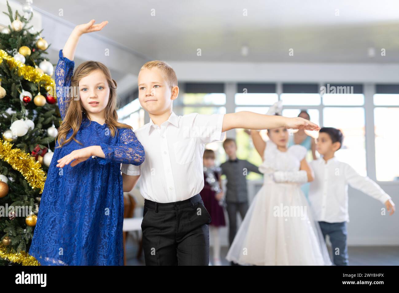 Boy in school hall auditorium hi-res stock photography and images - Alamy