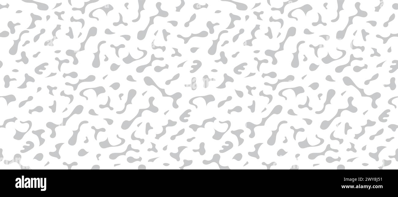 Horizontally And Vertically Seamless Abstract Vector Amorphous Pattern ...
