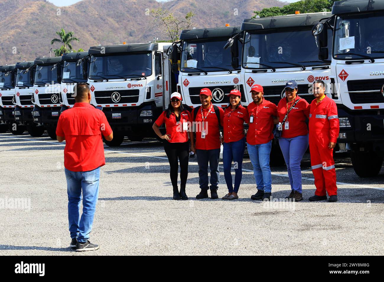 Yagua, Carabobo, Venezuela. 4th Apr, 2024. April 04, 2024. PDVSA ...