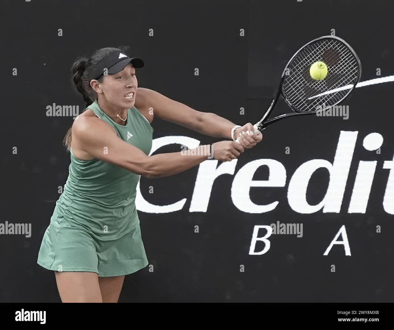 April 2, 2024: Jessica Pegula (USA) defeated Amanda Anisimova (USA) at ...