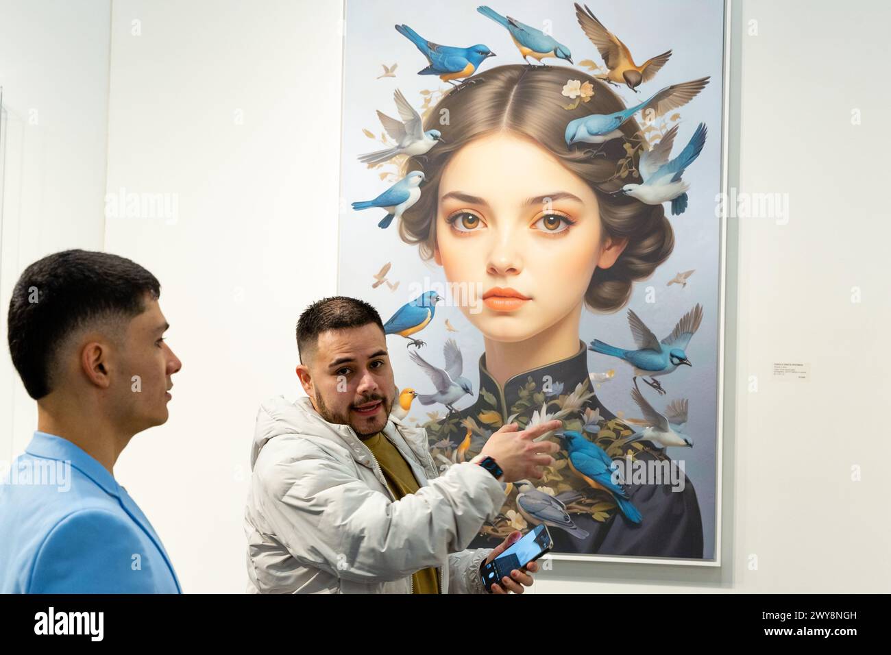 New York, NY, USA. 4th Apr, 2024. Artexpo New York opened in Pier 39 on ...