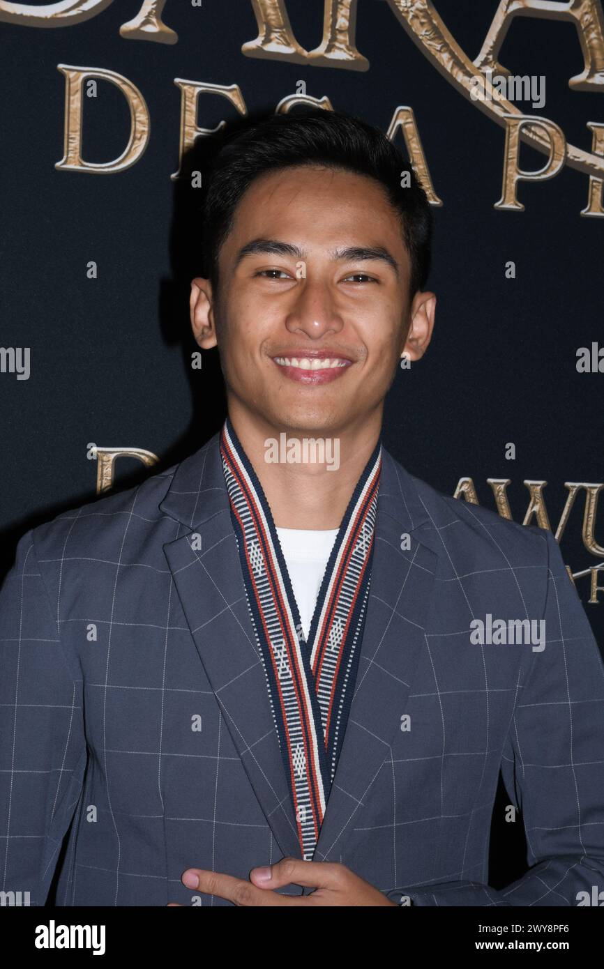 Los Angeles, California, USA 4th April 2024 Actor Ardit Erwanmdha ...