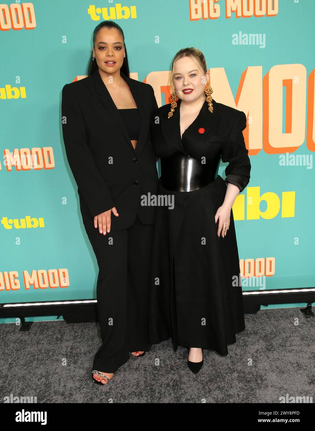 New York City, USA. 04th Apr, 2024. Lydia West and Nicola Coughlan ...