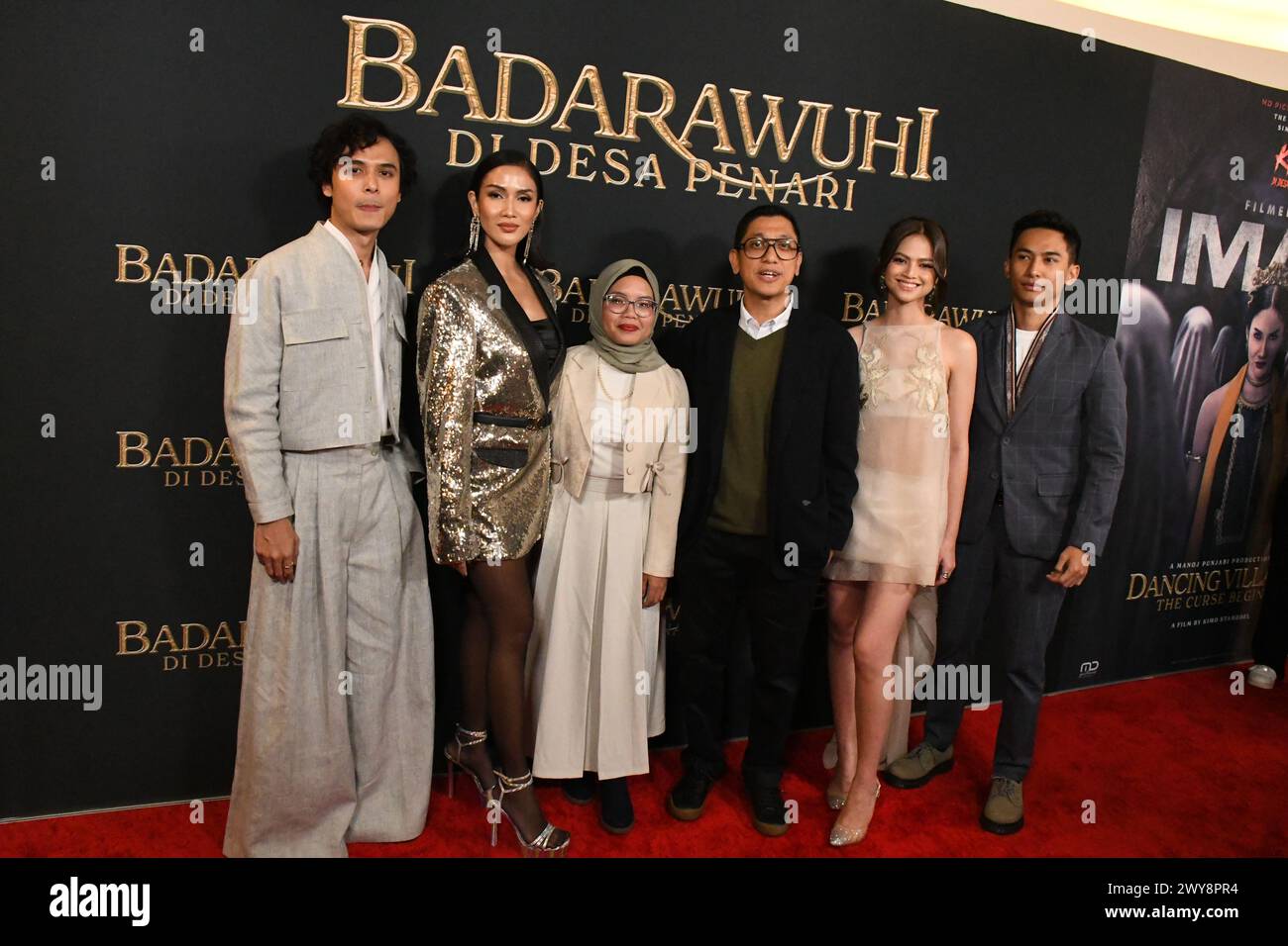 Los Angeles, California, USA 4th April 2024 (L-R) Actor Jourdy Pranata ...