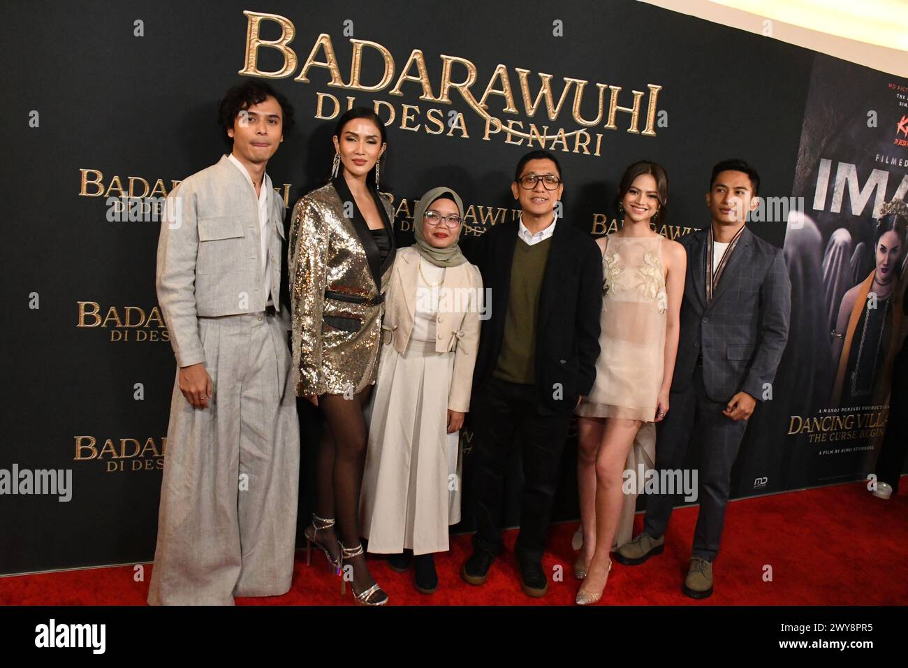 Los Angeles, California, USA 4th April 2024 (L-R) Actor Jourdy Pranata ...